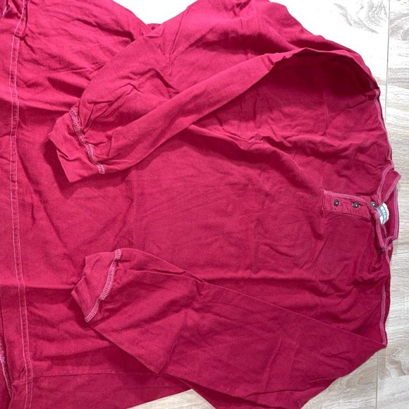 Shirts | Vintage Via America Trails Red Long Sleeve | Poshmark